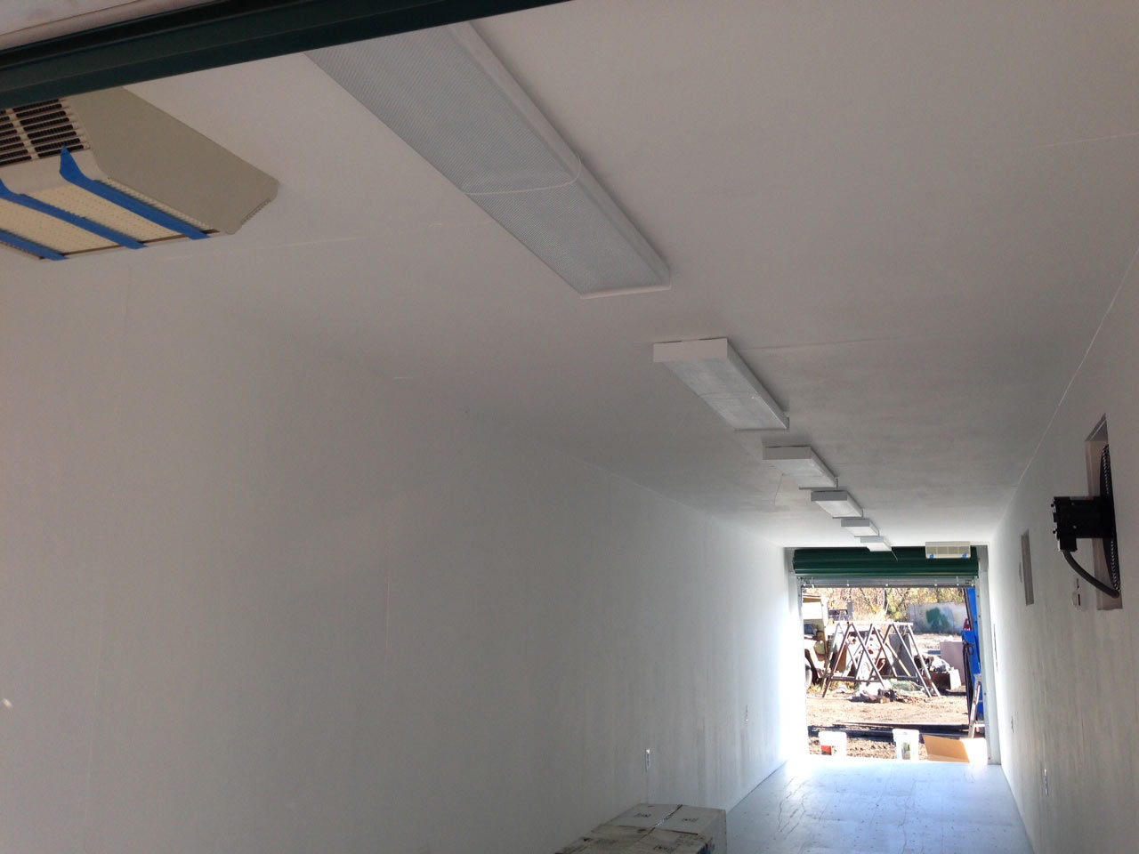 Modified Shipping Containers with Heat, Lighting, A/C - Transport ...